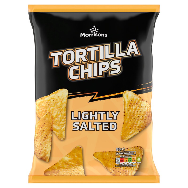 Morrisons Lightly Salted Tortilla Chips - Morrisons Online Groceries ...