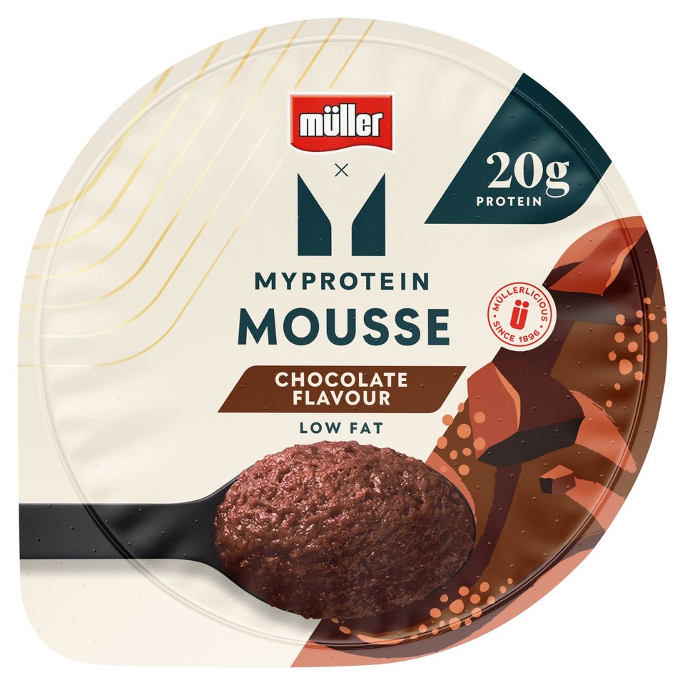Muller x MyProtein Chocolate Mousse - Morrisons Online Groceries & Offers