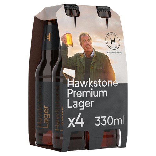 Hawkstone Premium Lager 4x330ml - Morrisons Online Groceries & Offers
