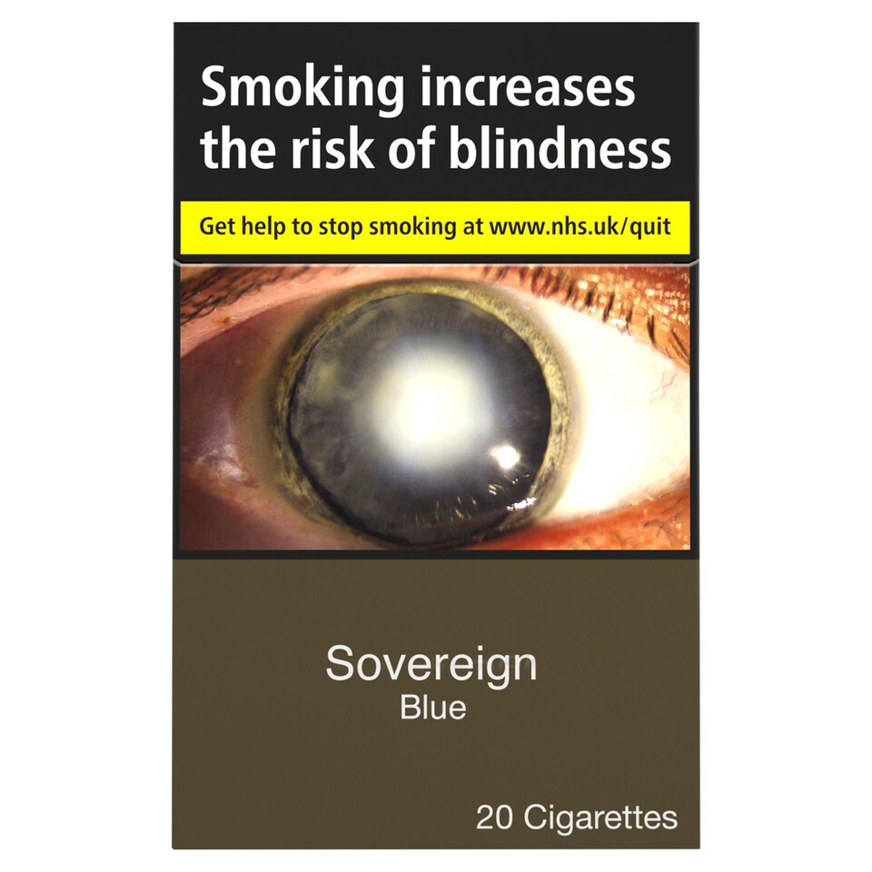 Sovereign Blue King Size Cigarettes - Morrisons Online Groceries & Offers