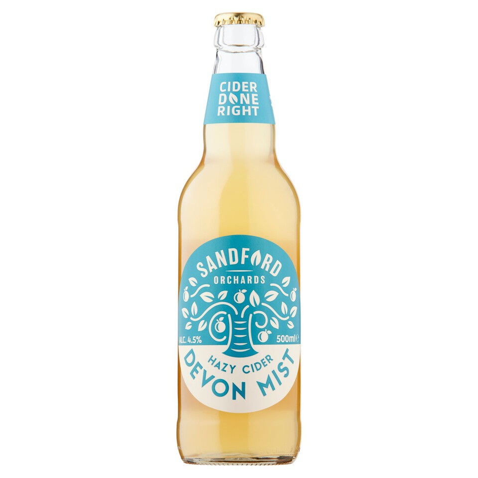 Sandford Orchards Devon Mist Cider Bottle - Morrisons Online Groceries ...