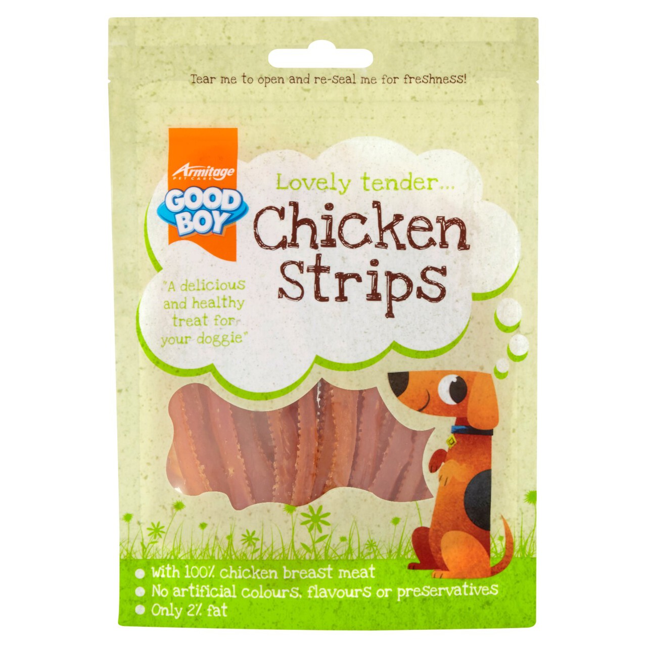 Good Boy Chicken Strips Dog Treats - Morrisons Online Groceries & Offers