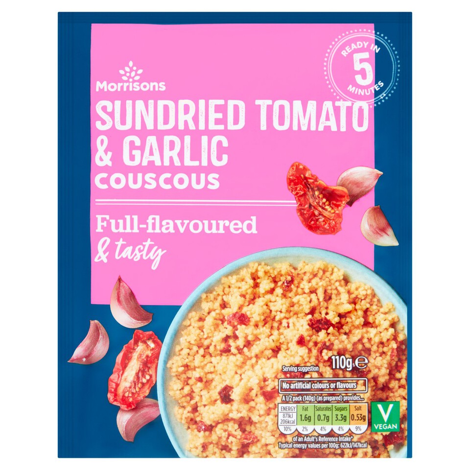 Morrisons Tomato & Garlic Couscous - Morrisons Online Groceries & Offers