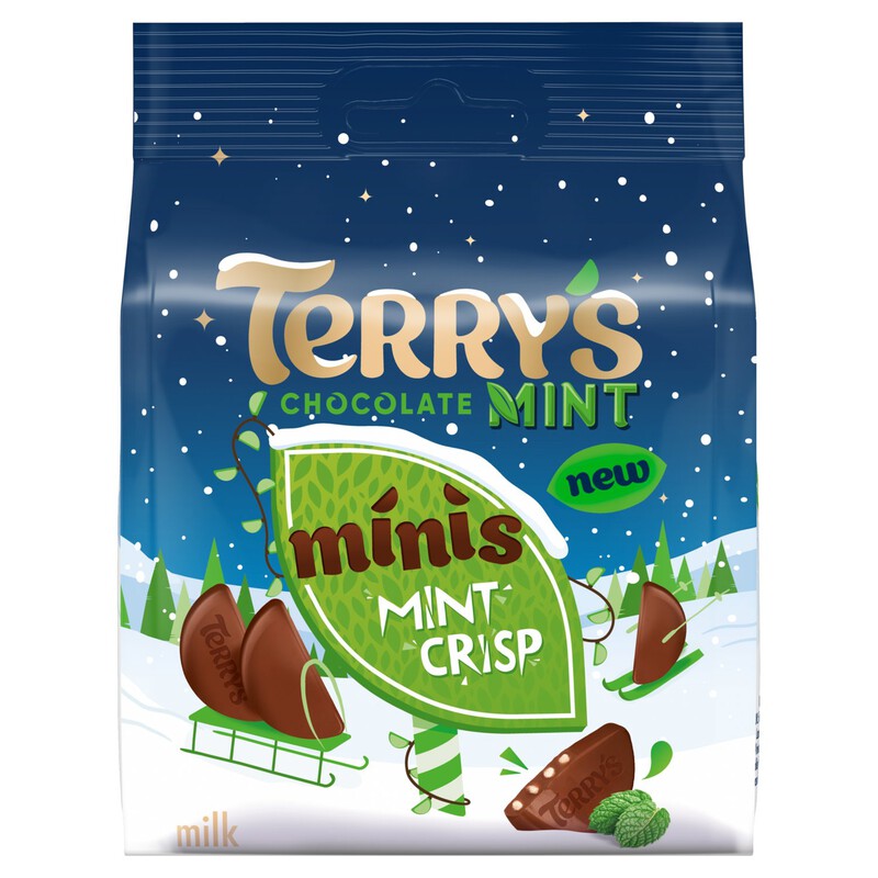 Terry's Chocolate Mint Crisp Minis 80g - Morrisons Online Groceries ...