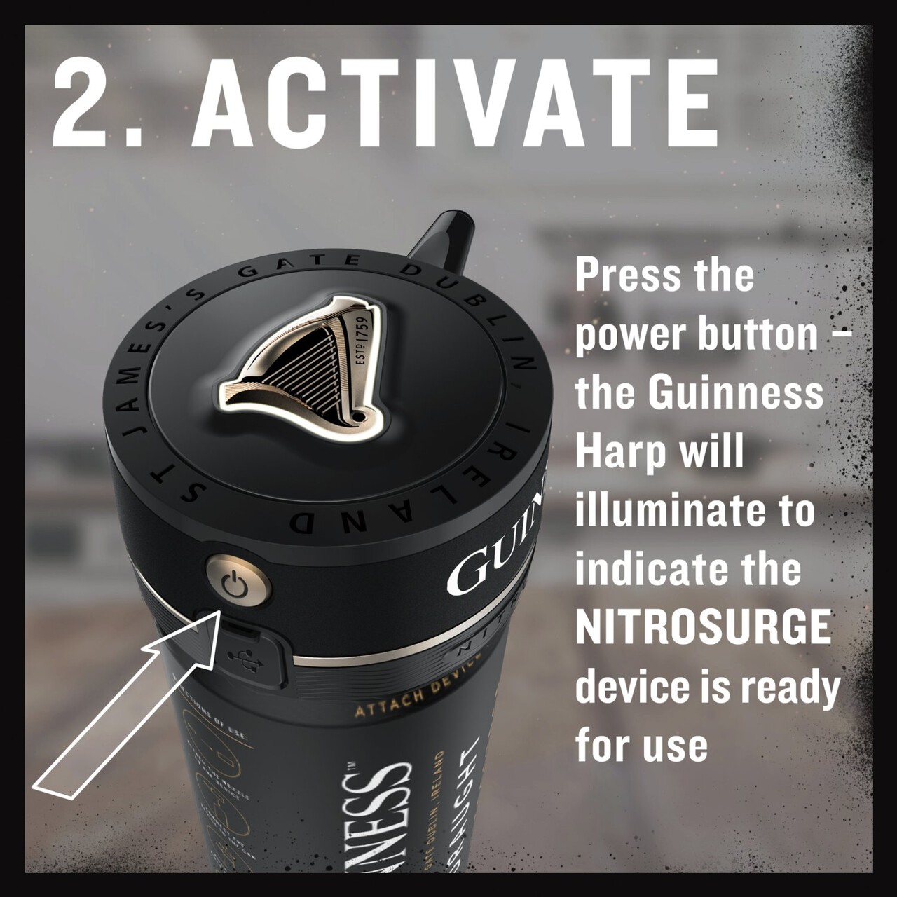 Guinness NitroSurge Device - Use with NitroSurge Cans - Morrisons ...