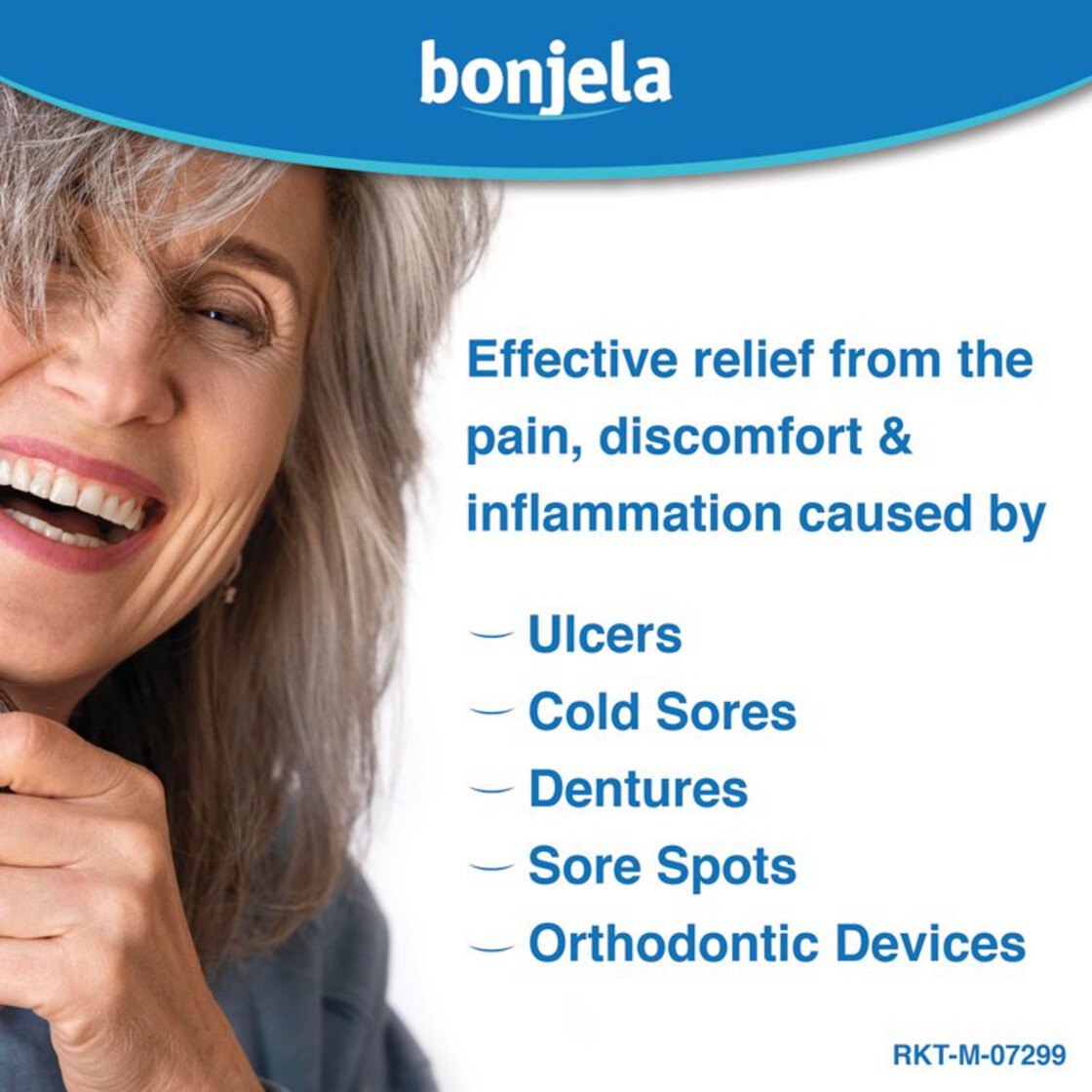 Bonjela Adult Sugar Free Oral Pain Relieving Gel - Morrisons Online ...