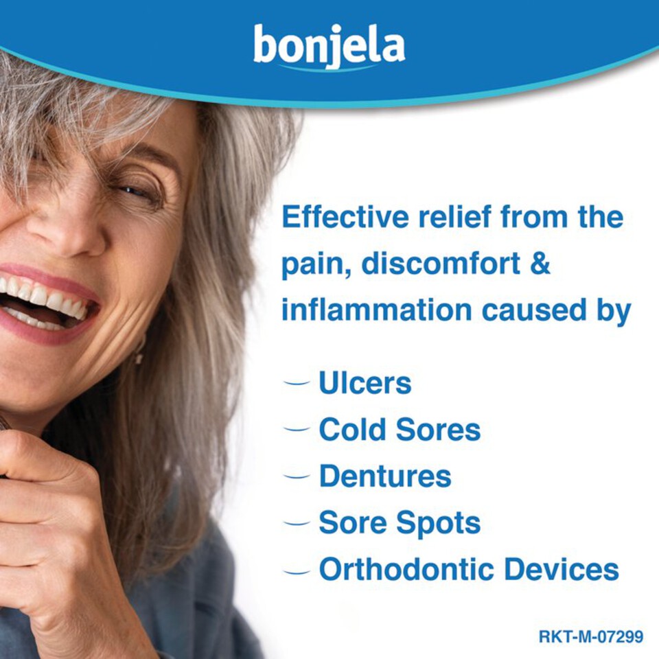 Bonjela Adult Sugar Free Oral Pain Relieving Gel - Morrisons Online ...
