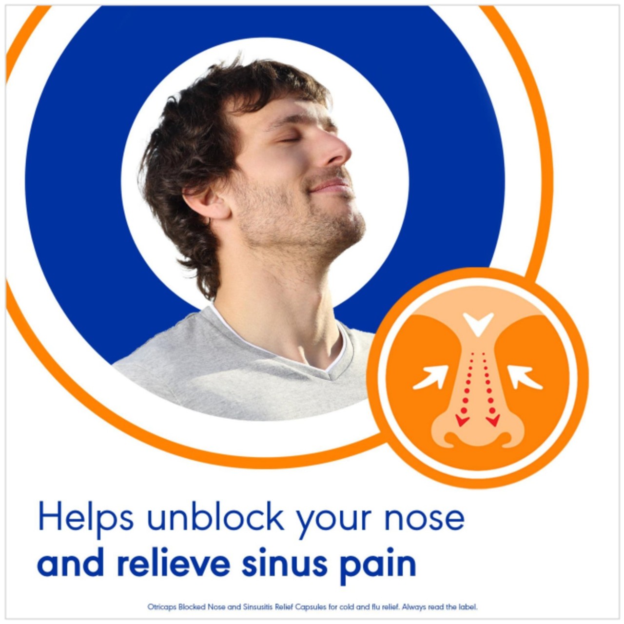 Otricaps Blocked Nose and Sinusitis Relief Capsules, 16s - Morrisons ...