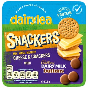Dairylea Snackers Cheese & Crackers with Buttons 57.5g - Morrisons ...