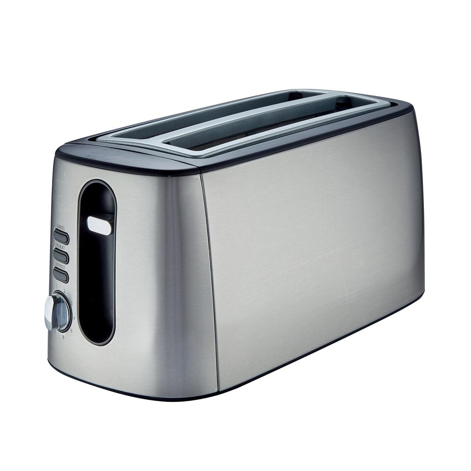 Nutmeg Home Roma 4 Slice Long Slot Toaster - Morrisons Online Groceries ...