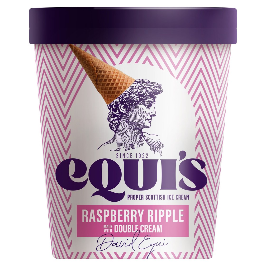 Equi's Ice Cream Raspberry Ripple - Morrisons Online Groceries & Offers