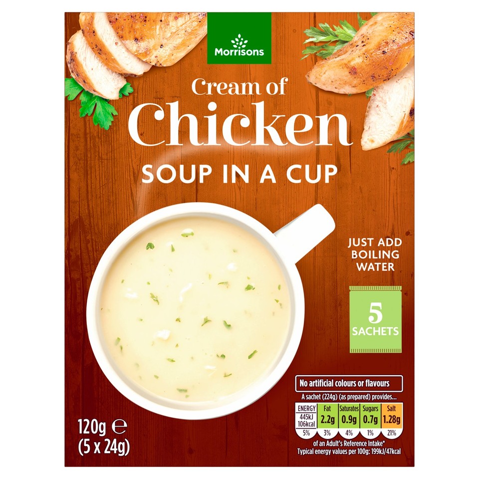 Morrisons Cream Of Chicken Cup Soup - Morrisons Online Groceries & Offers