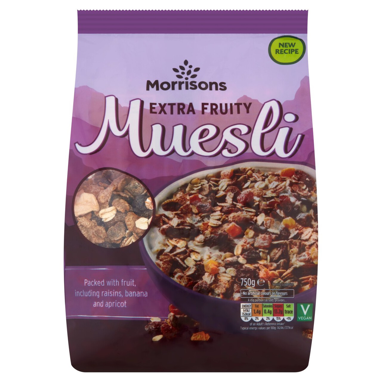 Morrisons Extra Fruity Muesli - Morrisons Online Groceries & Offers
