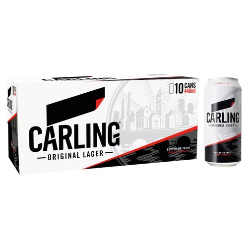 Carling Original Lager Beer Cans - Morrisons Online Groceries & Offers