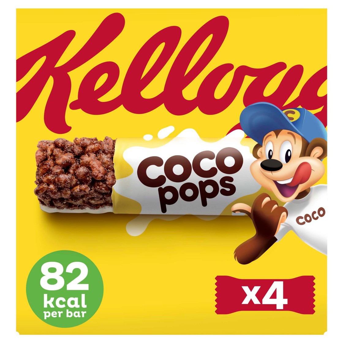 Kellogg's Coco Pops Breakfast Cereal Bars 4x20g - Morrisons Online ...