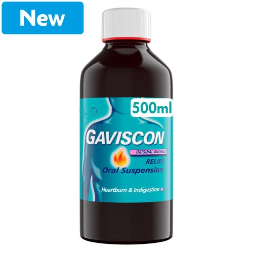 Gaviscon Liquid Original Aniseed 500ml - Morrisons Online Groceries ...
