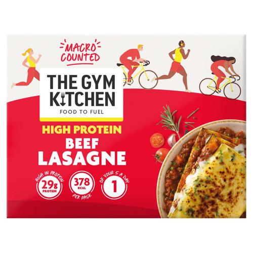The Gym Kitchen Beef Lasagne - Morrisons Online Groceries & Offers