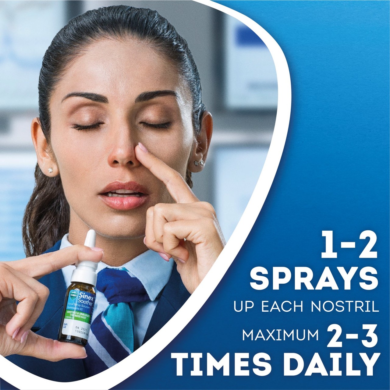 Vicks Sinex Nasal Decongestant Spray Aloe - Morrisons Online Groceries ...