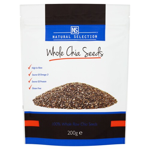Natural Selection Whole Chia Seeds - Morrisons Online Groceries & Offers