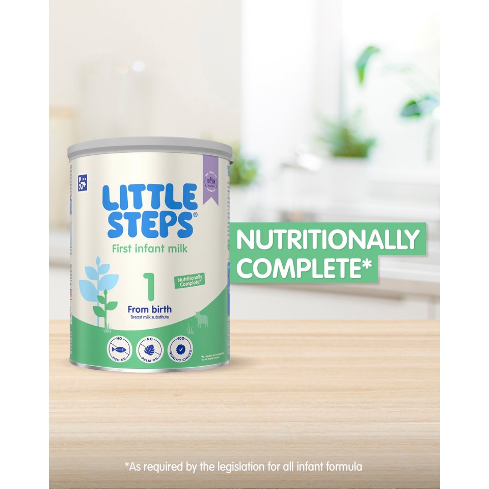 Little Steps From Birth First Infant Milk 800g - Morrisons Online ...
