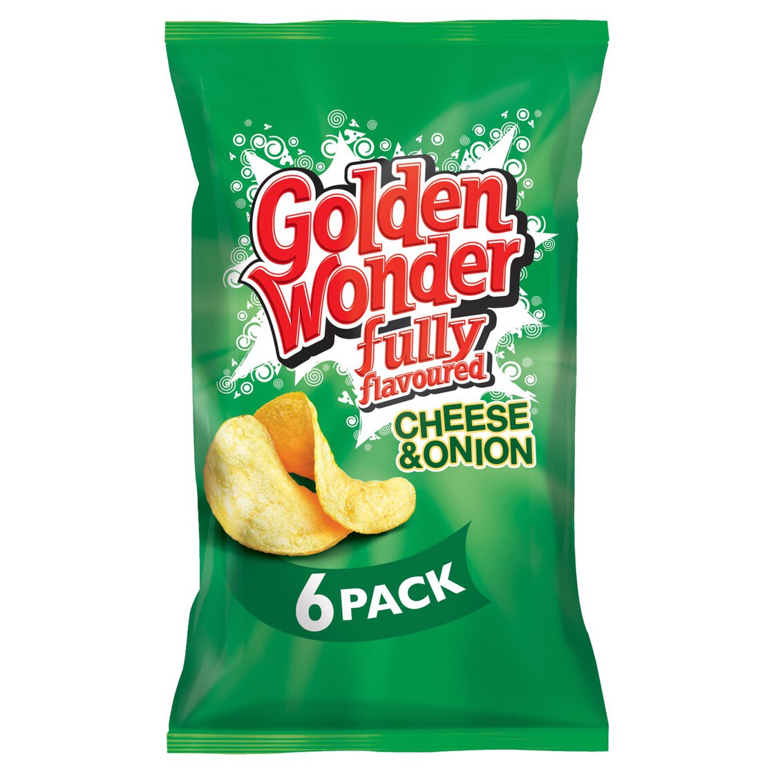 Golden Wonder Cheese & Onion Flavour Crisps Multipack - Morrisons ...