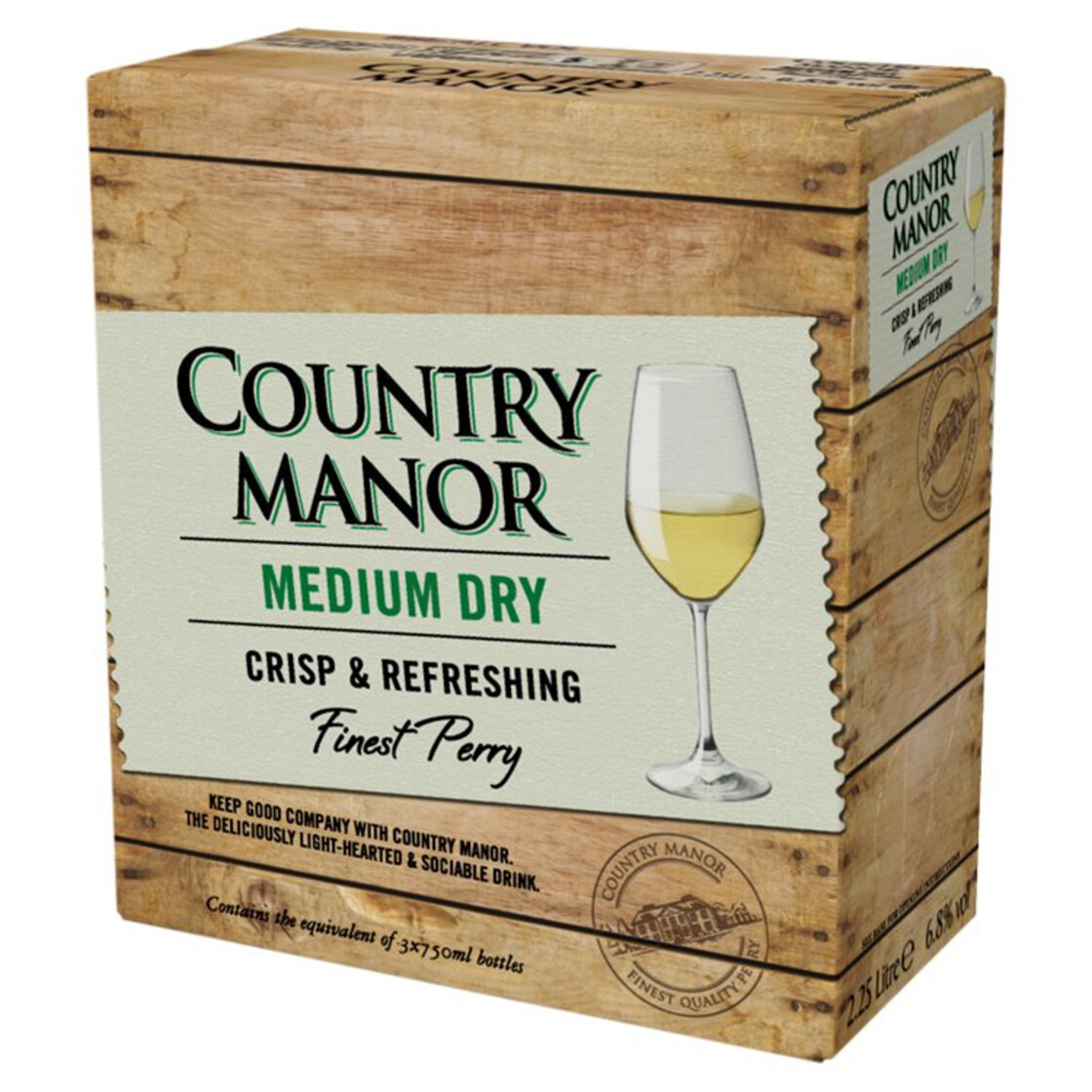 Country Manor Medium Dry Perry Box - Morrisons Online Groceries & Offers