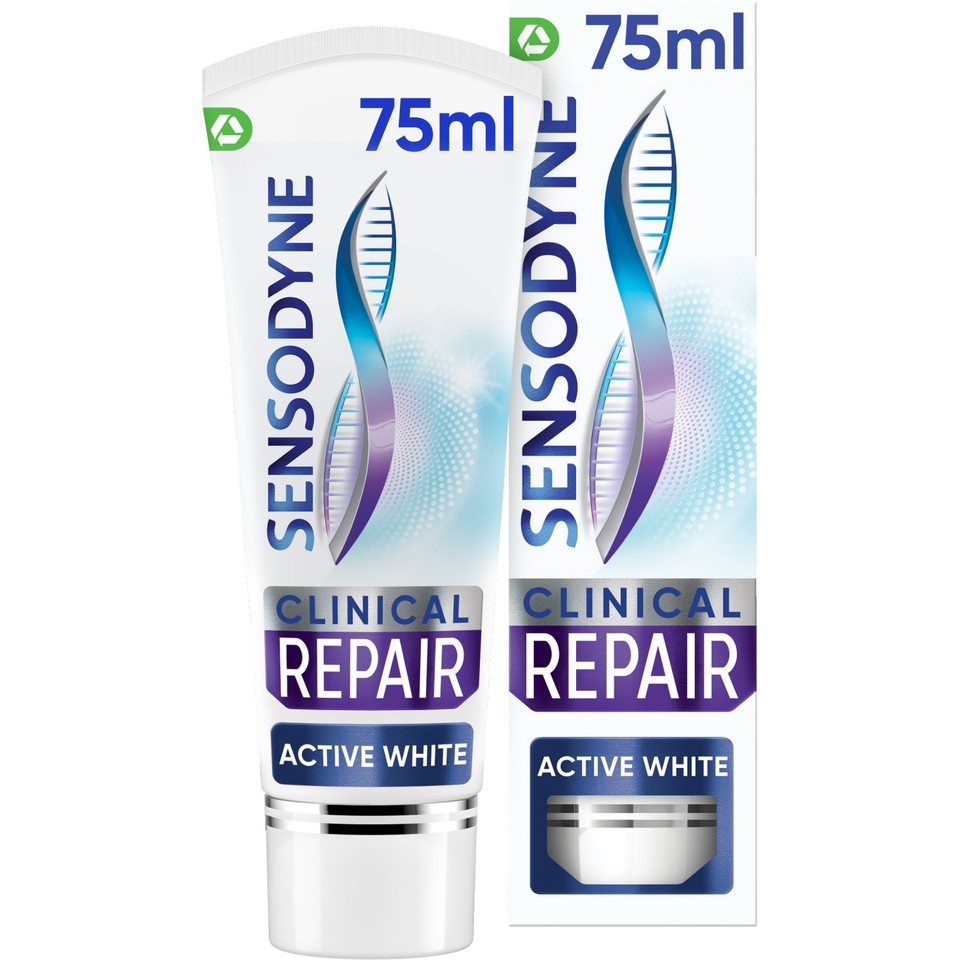 Sensodyne Clinical Protect Active White Toothpaste - Morrisons Online ...