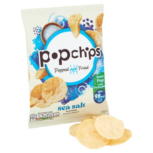 Popchips Sea Salt - Morrisons Online Groceries & Offers