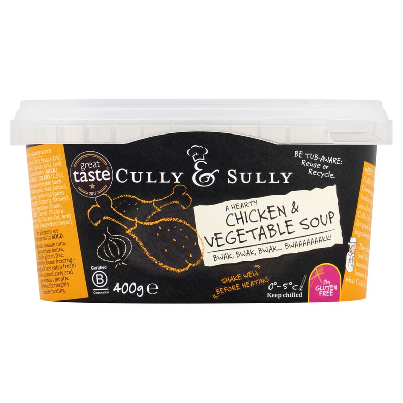 Cully & Sully Chicken And Vegetable Soup - Morrisons Online Groceries ...