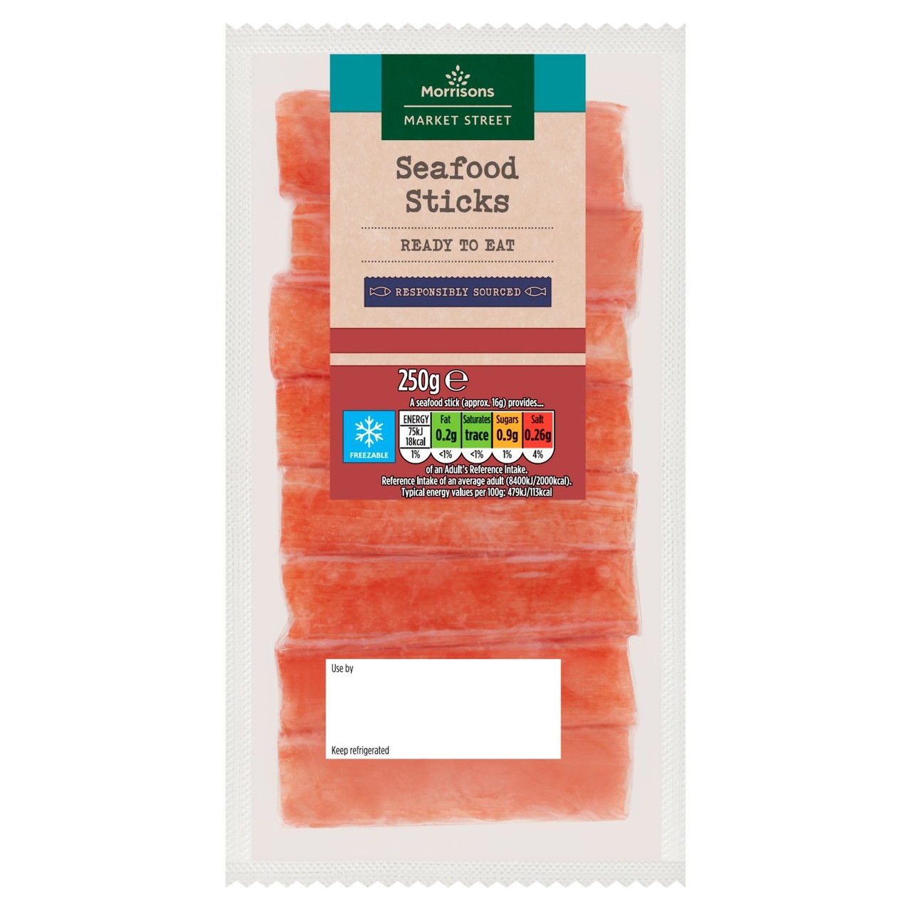 Morrisons Seafood Sticks 250g - Morrisons Online Groceries & Offers