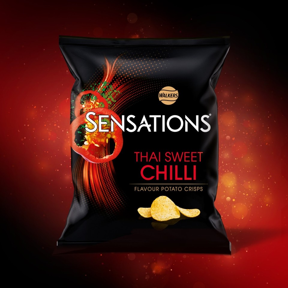 Walkers Sensations Thai Sweet Chilli Grab Bag Crisps - Morrisons Online ...