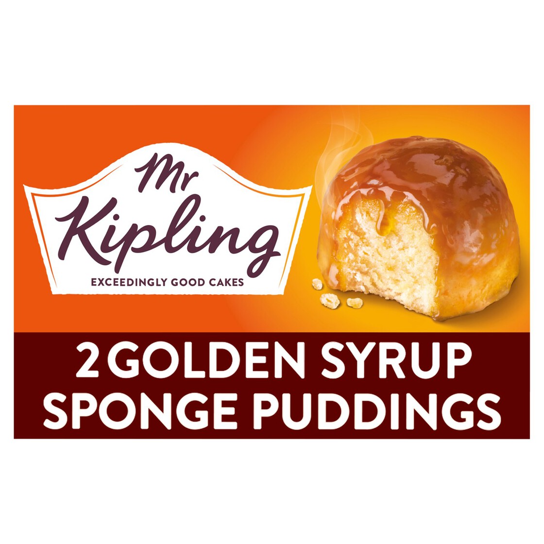 Mr Kipling Cakes Mr Kipling Golden Syrup Sponge Puddings 2 X 95g - UAE ...