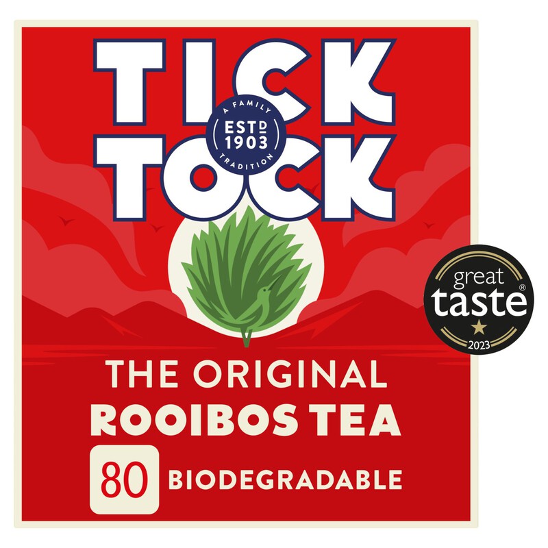 Tick Tock Original Rooibos Tea - Morrisons Online Groceries & Offers