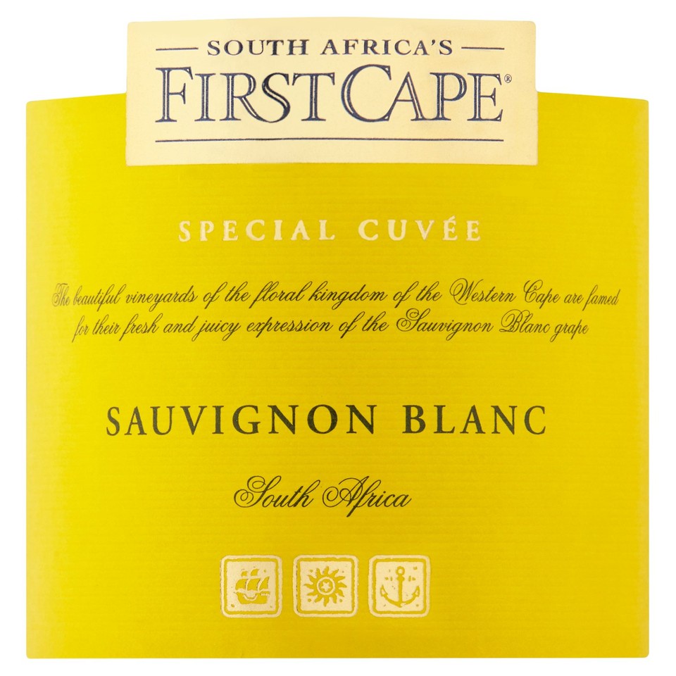 Firstcape Special Cuvee Sauvignon Blanc - Morrisons Online Groceries ...