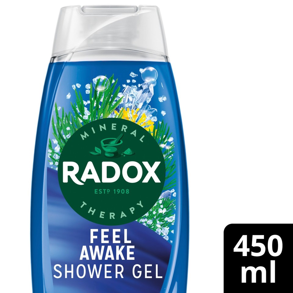 Radox Shower Gel Feel Awake 450ml - Morrisons Online Groceries & Offers