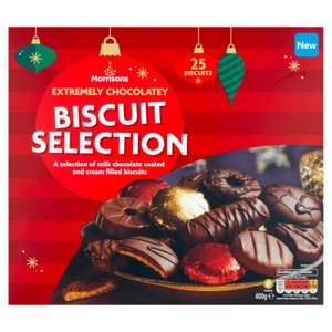 Morrisons Extremely Chocolatey Biscuit Selection Milk Chocolate ...