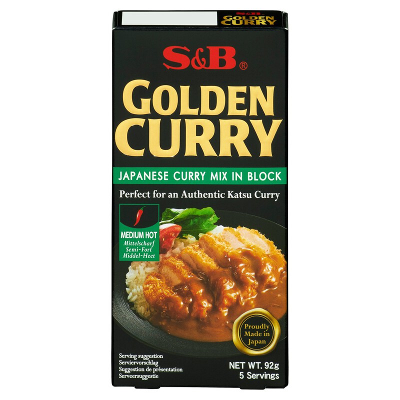 S&B Golden Katsu Curry Sauce Mix - Morrisons Online Groceries & Offers