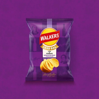 Walkers Lea & Perrins Worcester Sauce Crisps 45g - Morrisons Online ...