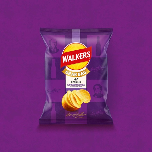 Walkers Lea & Perrins Worcester Sauce Crisps 45g - Morrisons Online ...