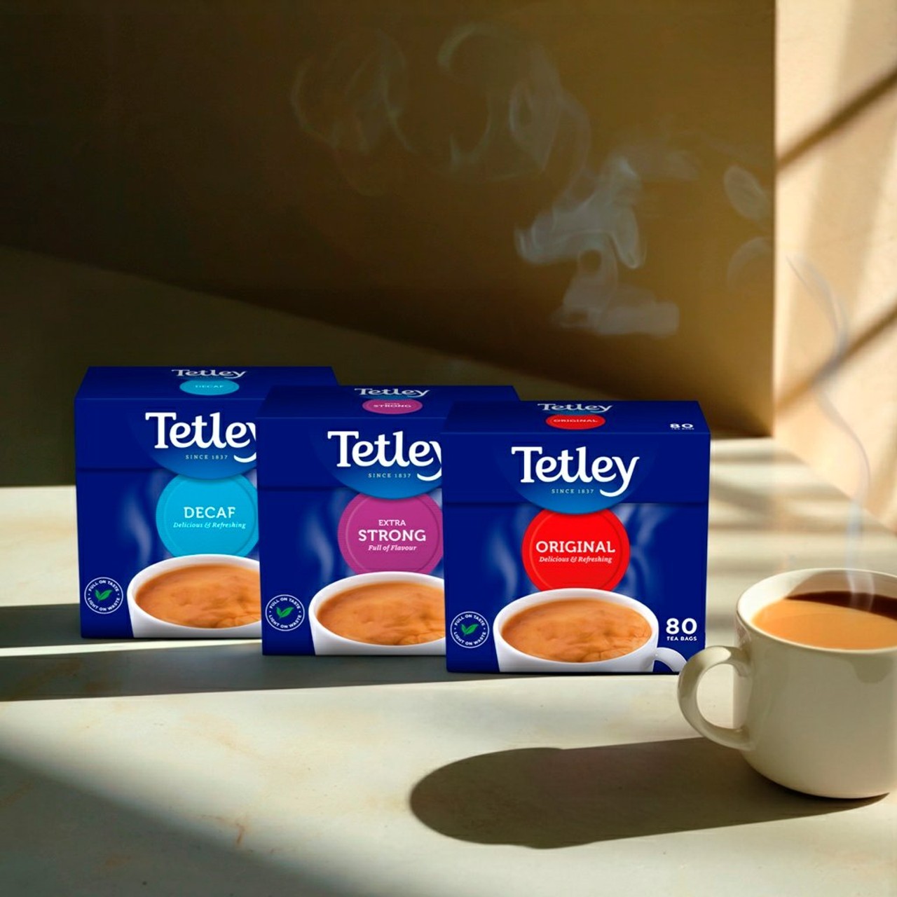 Tetley Decaf 40 Tea Bags 125g - Morrisons Online Groceries & Offers