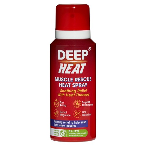 Deep Heat Muscle Rescue Heat Spray - Morrisons Online Groceries & Offers