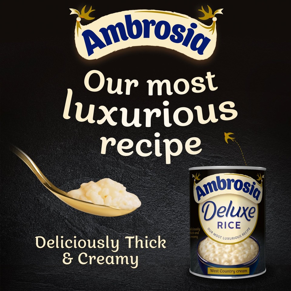 Ambrosia Deluxe Cream Rice Pudding Can - Morrisons Online Groceries ...