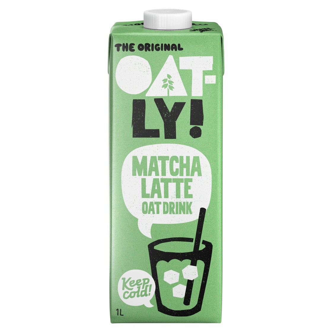Oatly Matcha Latte Oat Drink 1L - Morrisons Online Groceries & Offers