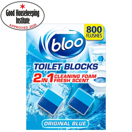 Bloo Incistern Cube Toilet Block Original Blue - Morrisons Online ...