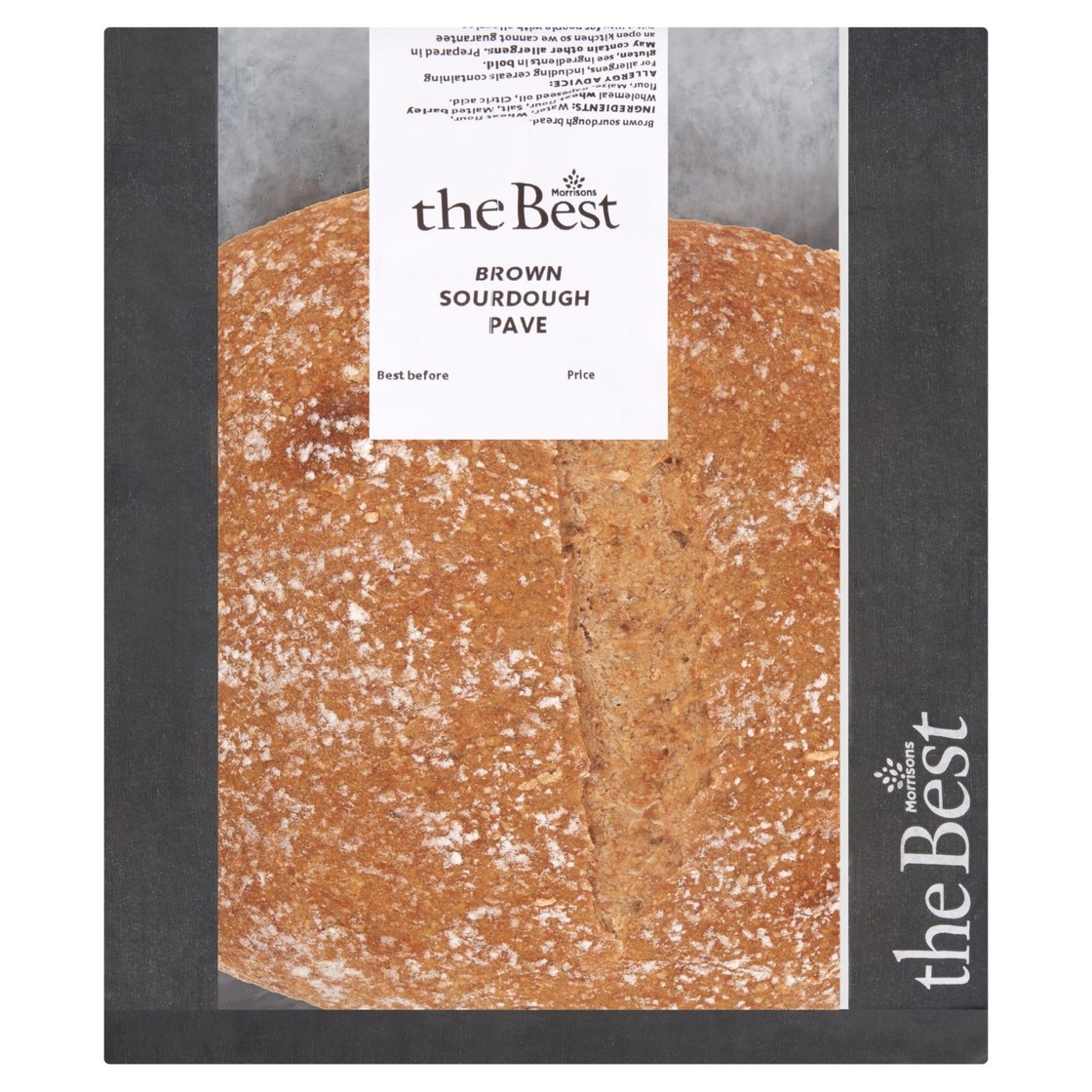 Morrisons The Best Brown Sourdough Pave 400g - Morrisons Online ...
