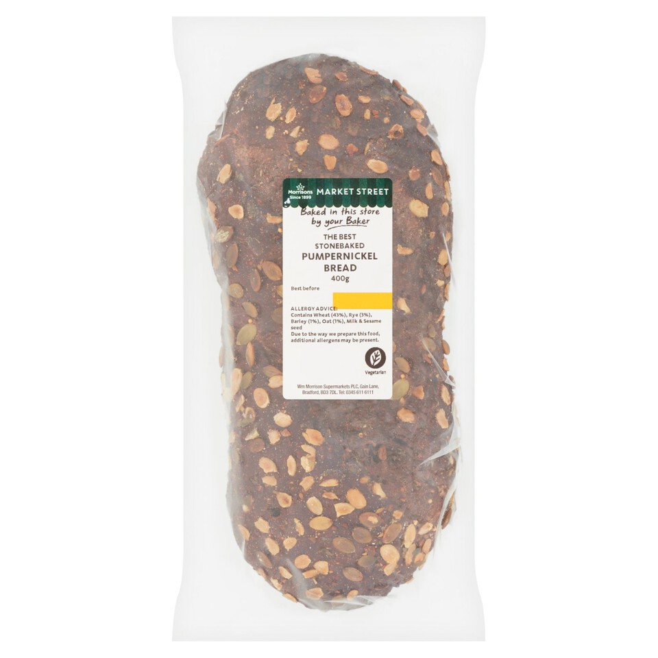 Morrisons The Best Pumpernickel Bread - Morrisons Online Groceries & Offers