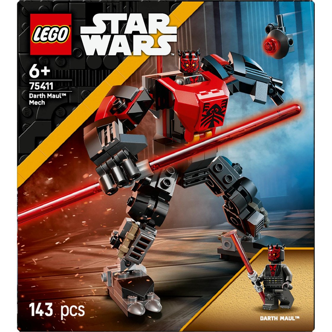 LEGO Star Wars Darth Maul Mech Building Toy 75411 - Morrisons Online ...