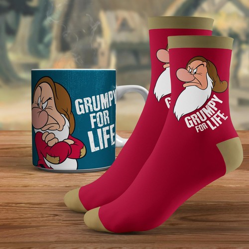 Paladone Disney Grumpy Mug And Socks Gift Set - Morrisons Online ...