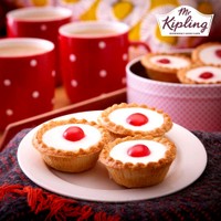 Mr Kipling Cherry Bakewell Tarts Cakes 6 Pack - Morrisons Online ...