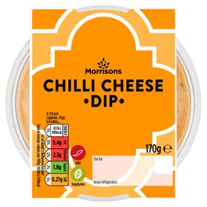 Morrisons Chilli Cheese Dip 170g - Morrisons Online Groceries & Offers